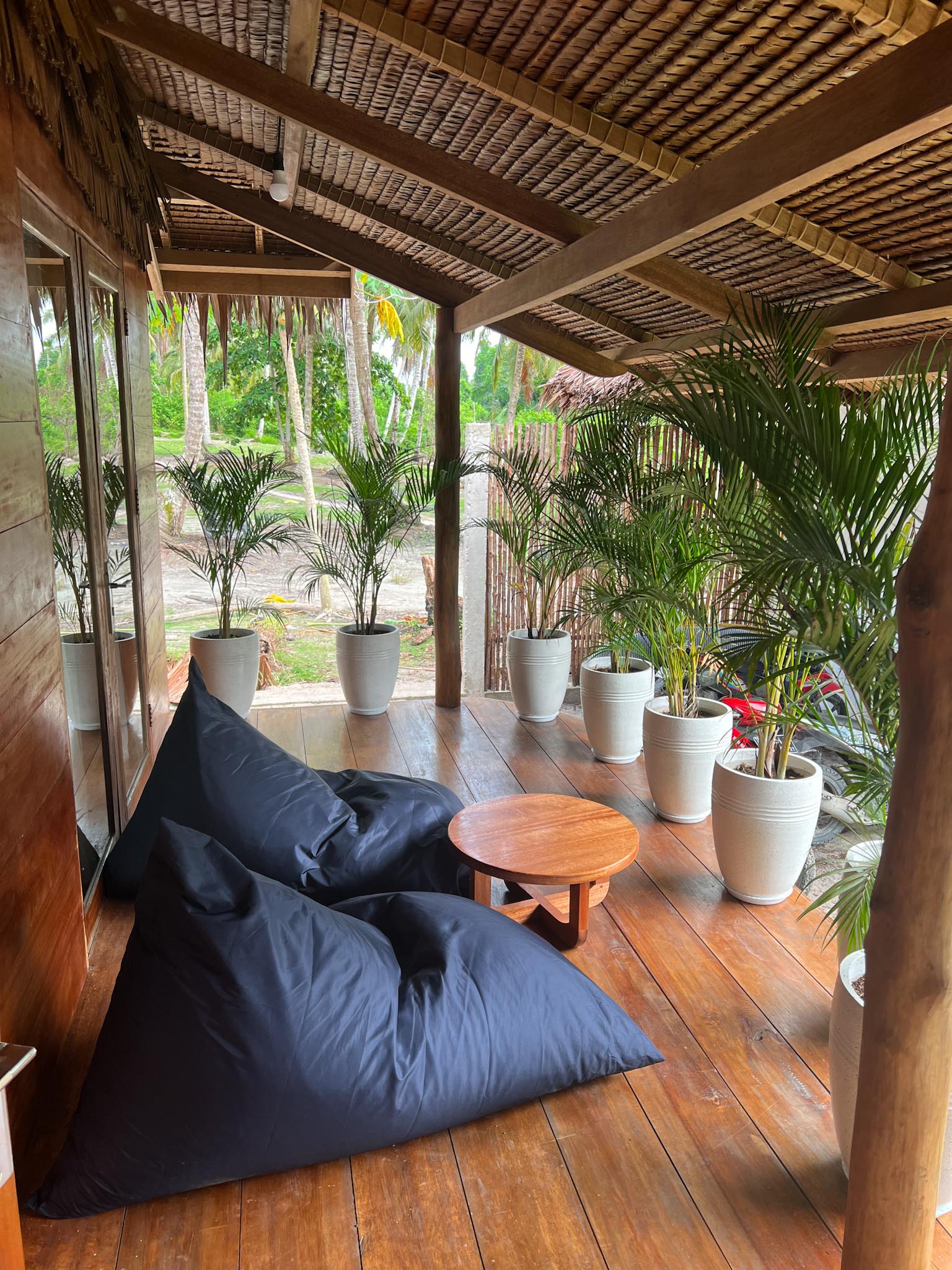 Jungle view room - The Point Surf House